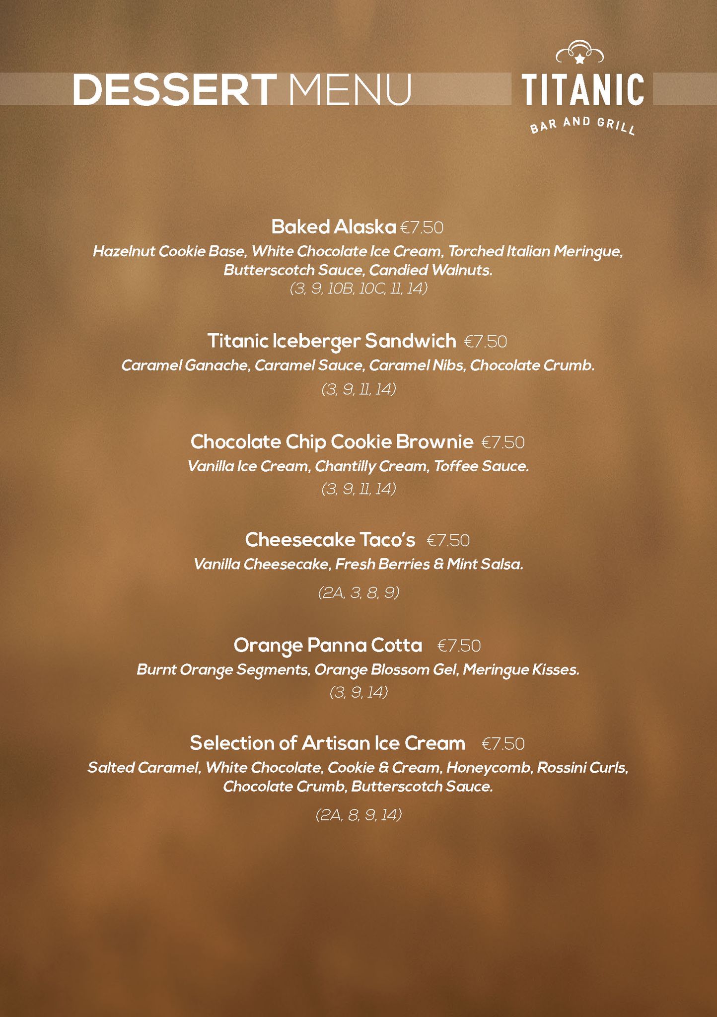 Titanic Bar & Grill | Linktree