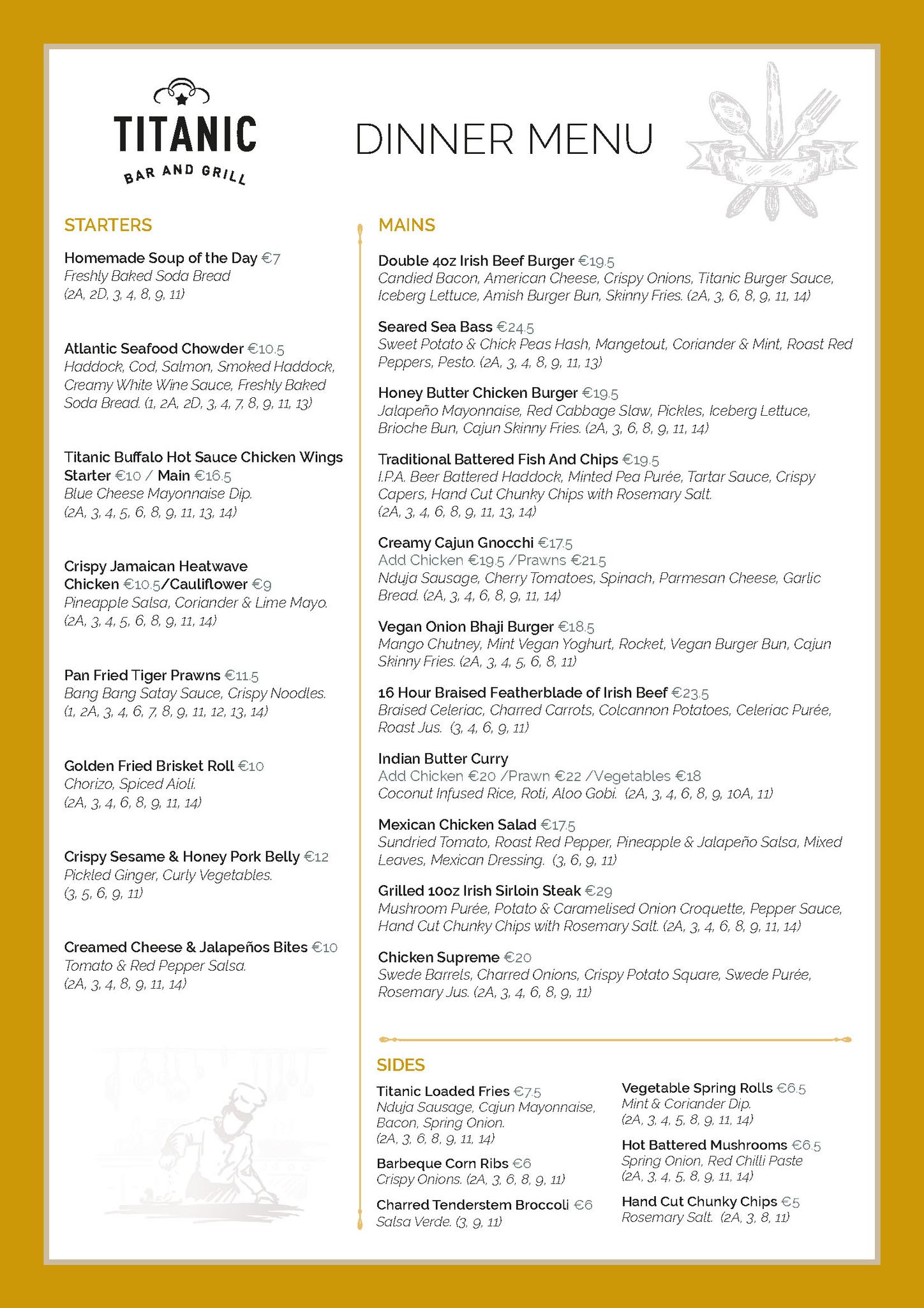 Titanic Bar & Grill | Linktree